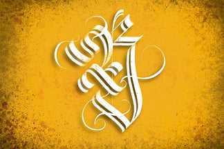 The Ultimate Gothic Calligraphy Marble Procreate Brush Toolkit